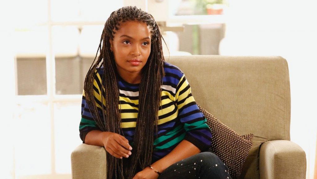Yara Shahidi dans le rôle de Tinkerbell dans le live-action Peter Pan ...