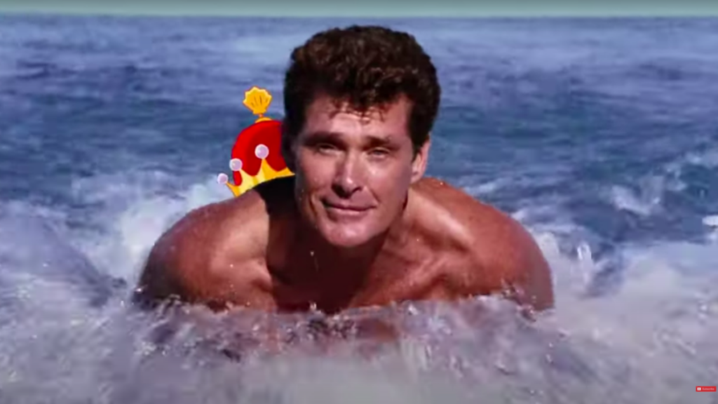 David Hasselhoff vend aux enchères une réplique de lui-même du film ...