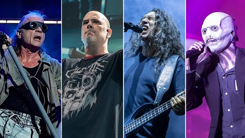 Slayer, Slipknot, Iron Maiden, Pantera et Mötley Crüe