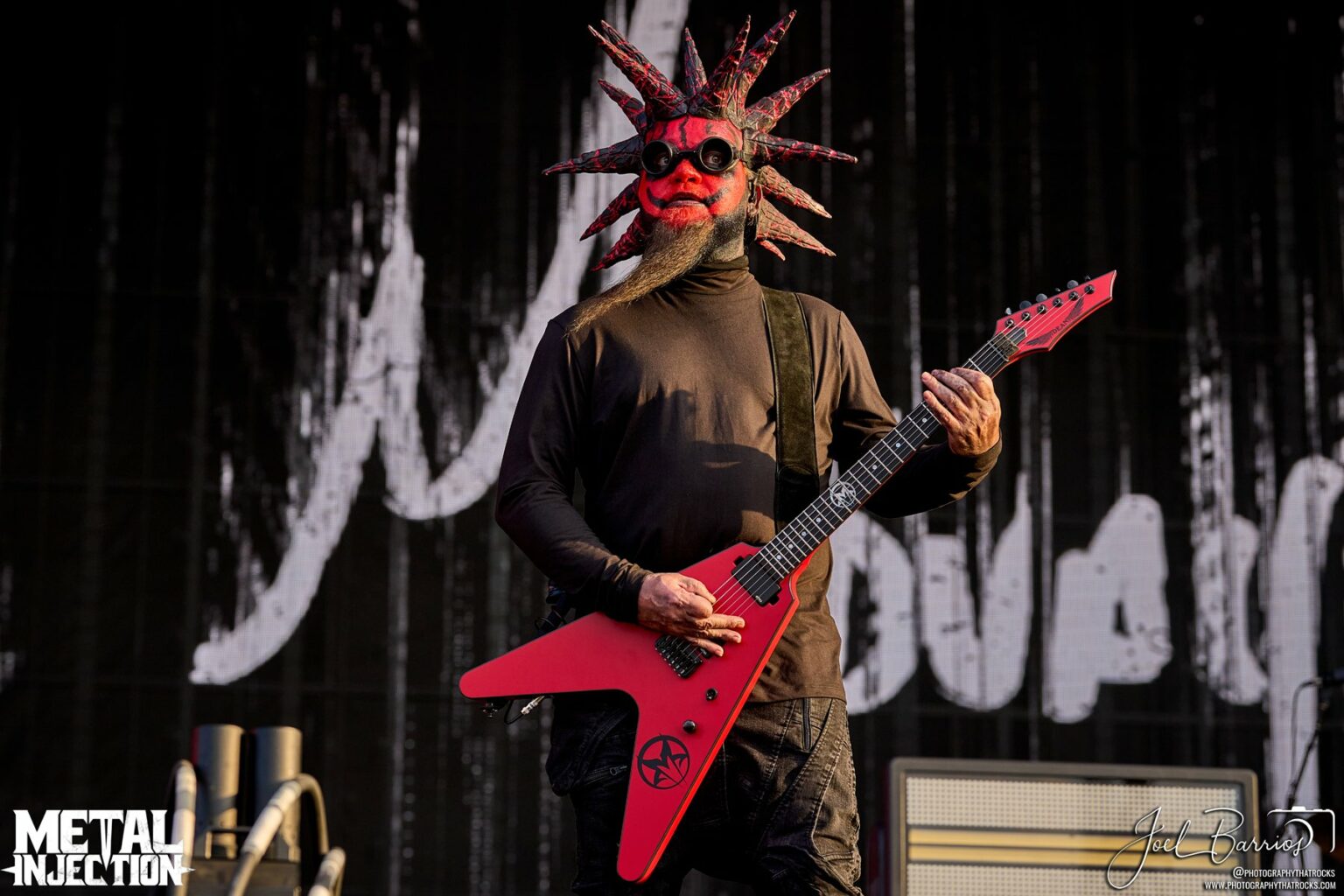 Greg Tribbett de Mudvayne s'asseoir sur le ld 50 tournée d'anniversaire ...